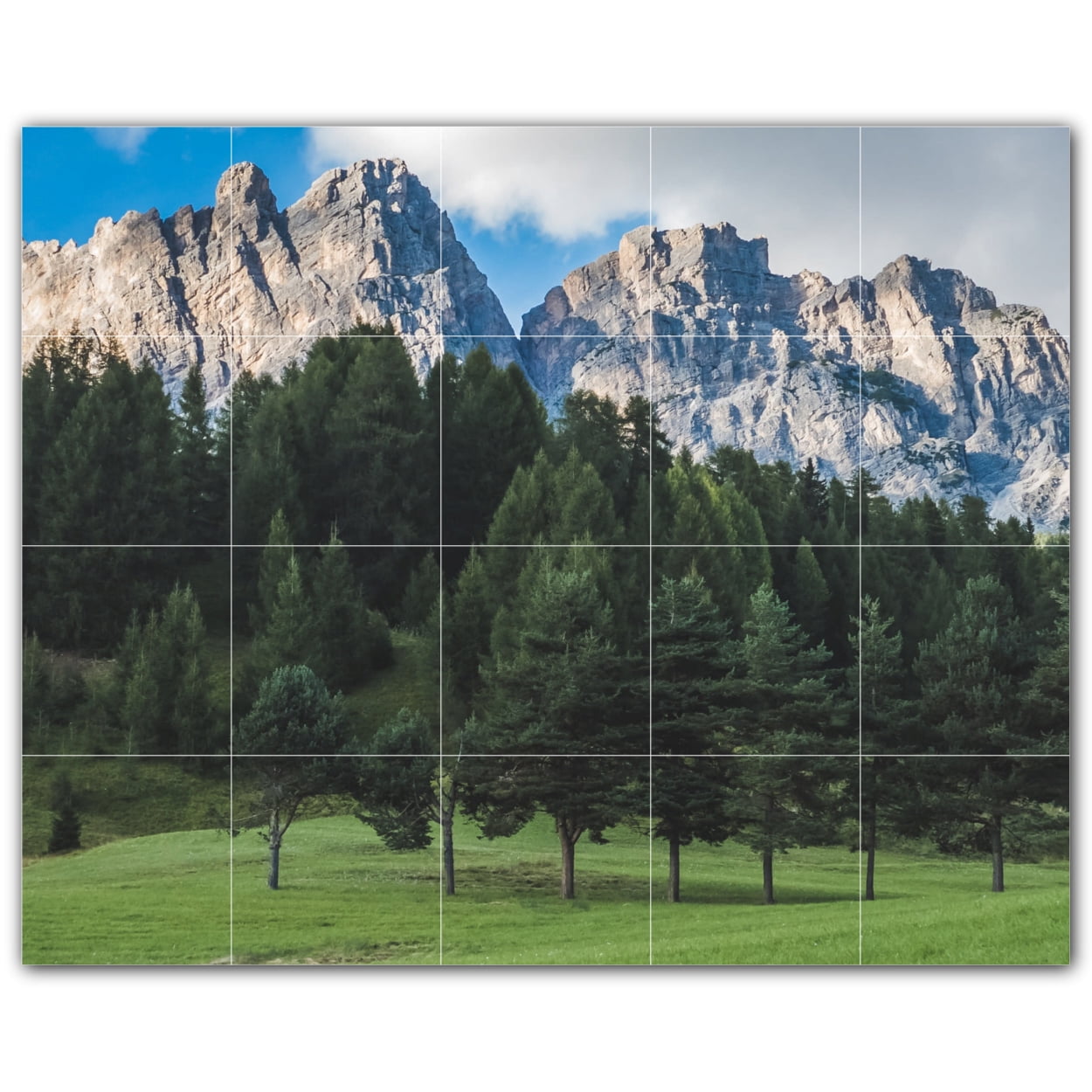 Picture-Tiles.com: Mountains Ceramic Tile Wall Mural WAL500874-54M. 30 ...