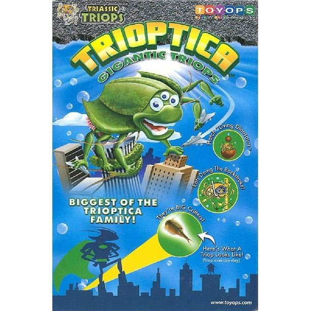 Kit TRIOPS Gigantesco TRIASSIC TRIOPS contiene huevos | Walmart en línea