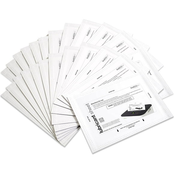 Paper Shredder Sharpening Lubricant Sheets