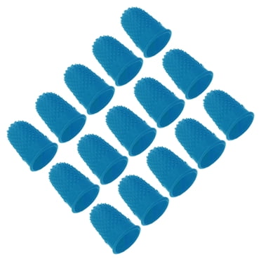 CLAIRLA Silicone Thimble for Counting - Non-Slip Rubber Gel Finger Tips ...