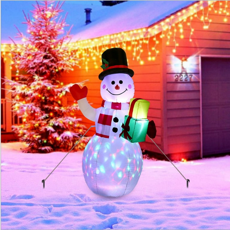 Lighted Frosty The Snowman Outdoor Christmas Decoration | Shelly Lighting