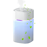 Small Silent Humidifiers, 220ml Desk Humidifiers, Whisper-Quiet ...