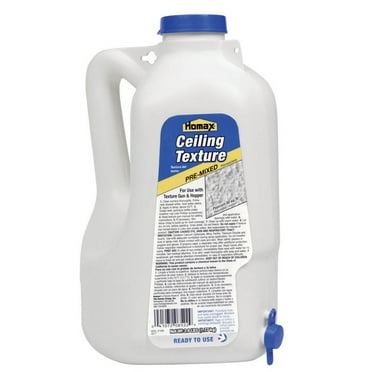 Homax Popcorn Ceiling Texture Repair Patch, Water Based, White, 1 Quart ...