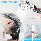 High Pressure Handheld Shower Head with Water Stop, Ultra-long Hose, 5 ...