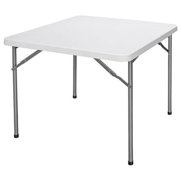 B&R Plastics 150-01BK Magic Folding Table - Black - Walmart.com