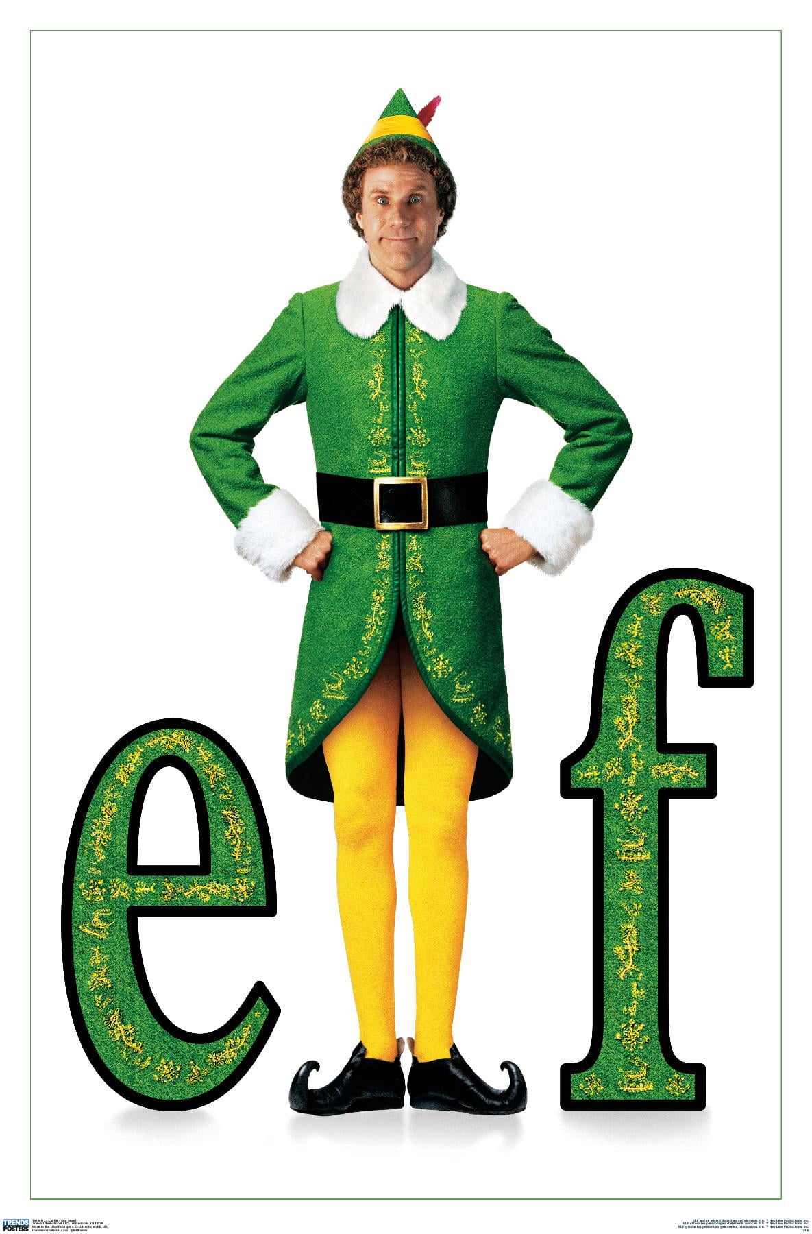 24X36 Elf - One Sheet Wall Poster, 24" x 36" - Walmart.com