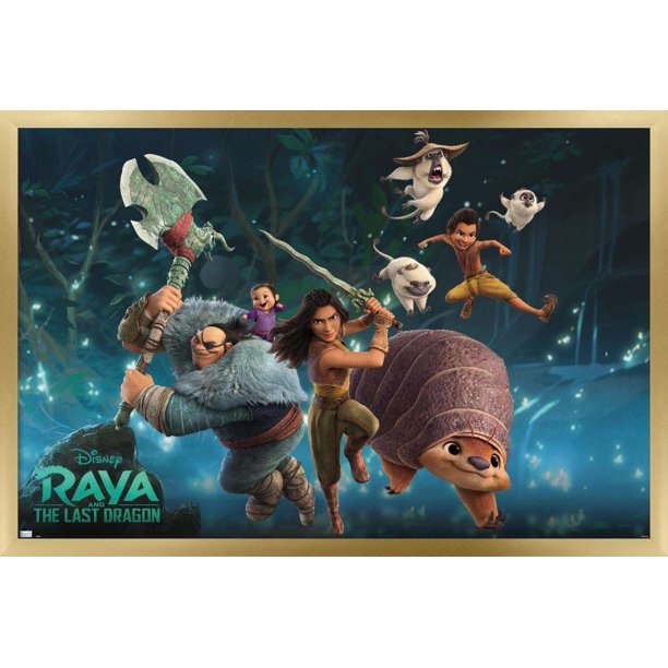Disney Raya and the Last Dragon - Group Wall Poster, 14.725" x 22.375 ...
