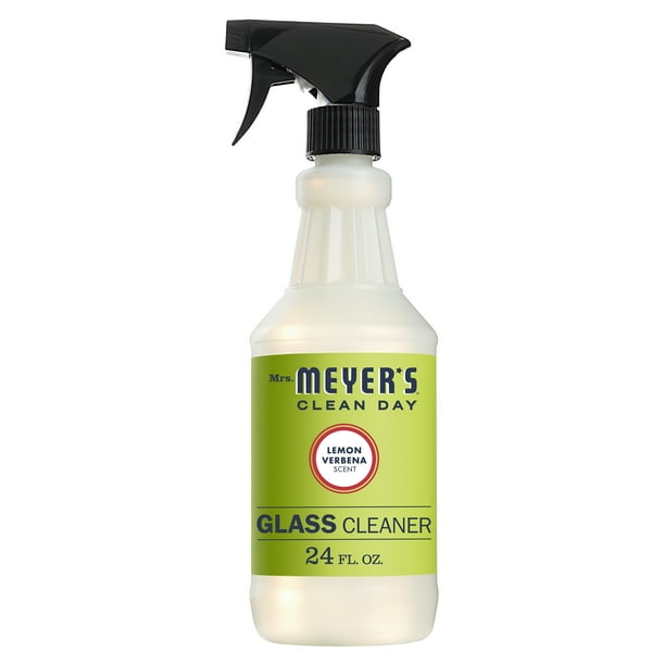 Mrs. Meyer's Clean Day Glass Cleaner, Lemon Verbena Scent, 24 Ounce ...