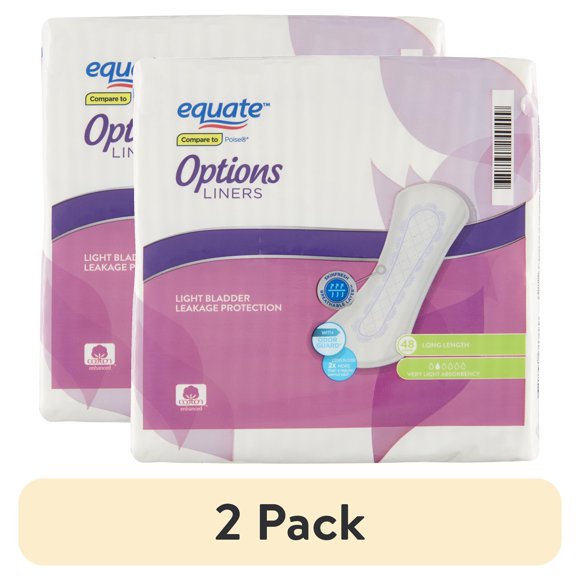 Equate Options Incontinence Pads