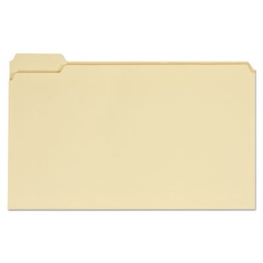 Reinforced Kraft Top Tab File Folders, 1/3-Cut Tabs, Legal Size, Kraft ...