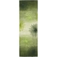 SAFAVIEH Soho Fiesta Celebration Wool Area Rug, Green/Multi, 8' x 8 ...