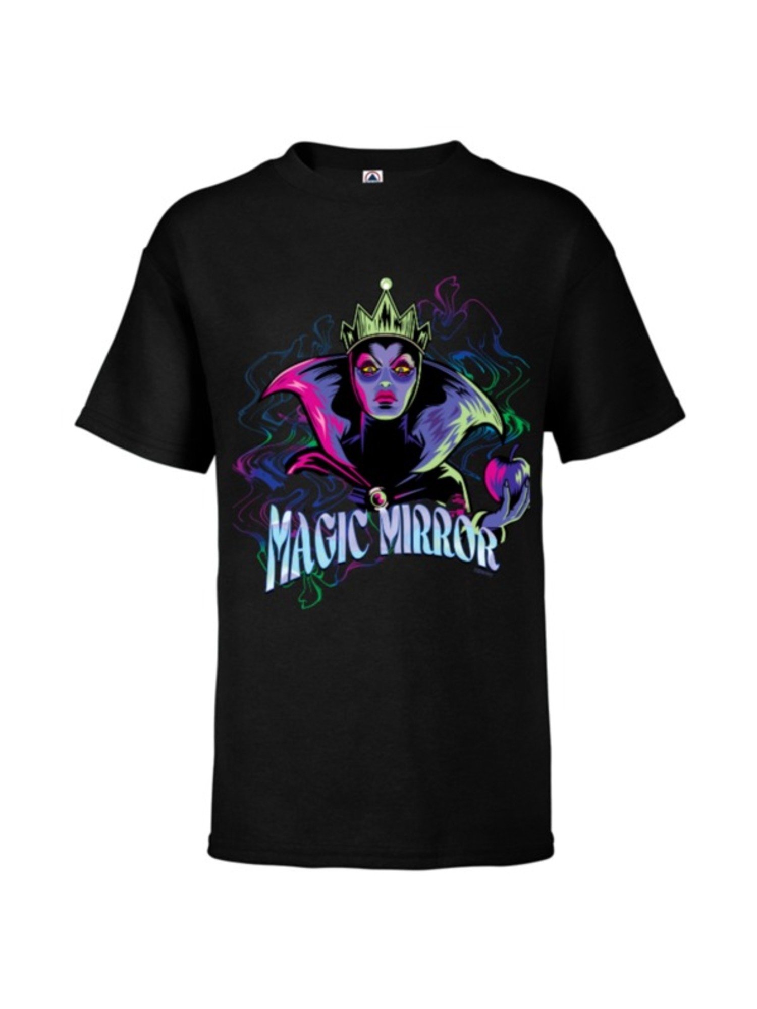 Disney Villains Evil Queen Magic Mirror Illustrated - Short Sleeve T ...
