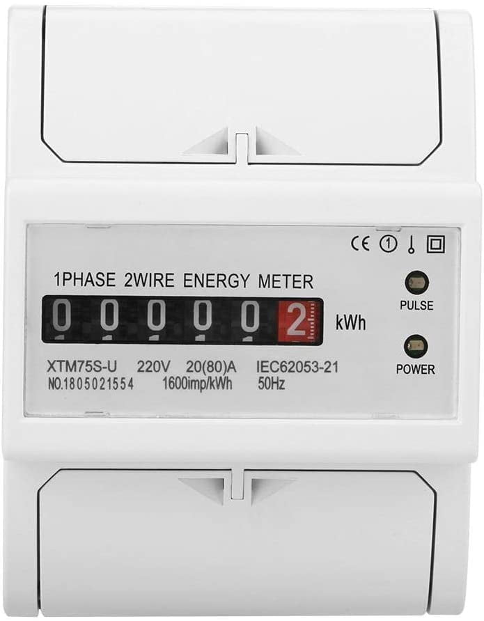 Medidor de sitio de energía eléctrica monofásico digital multifuncional ...