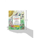 Zen Coloring Book: Portable Color Me Happy Coloring Kit: Includes Book ...