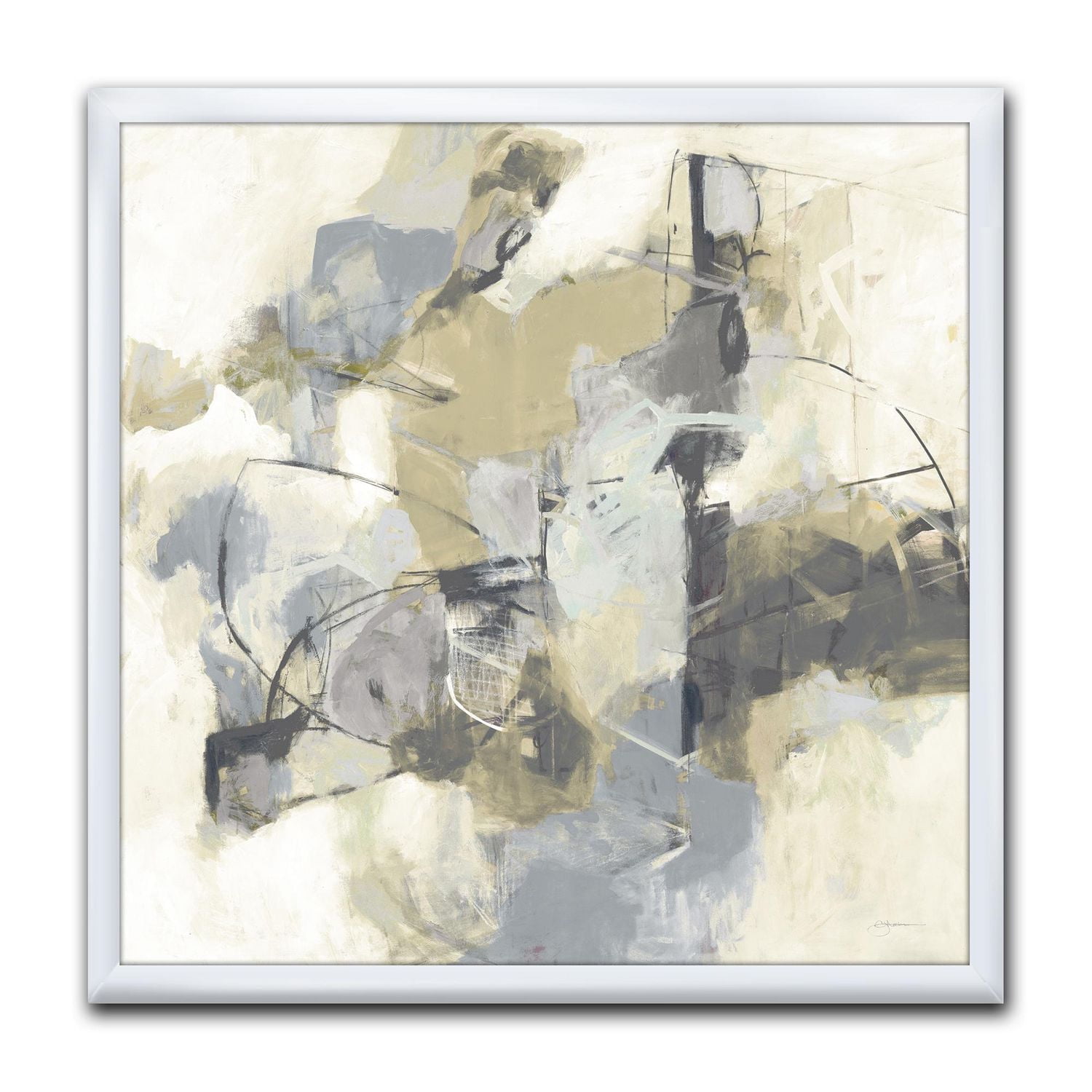 Click here for Designart Glam Cream Dream Iii Framed Wall Art 16... prices
