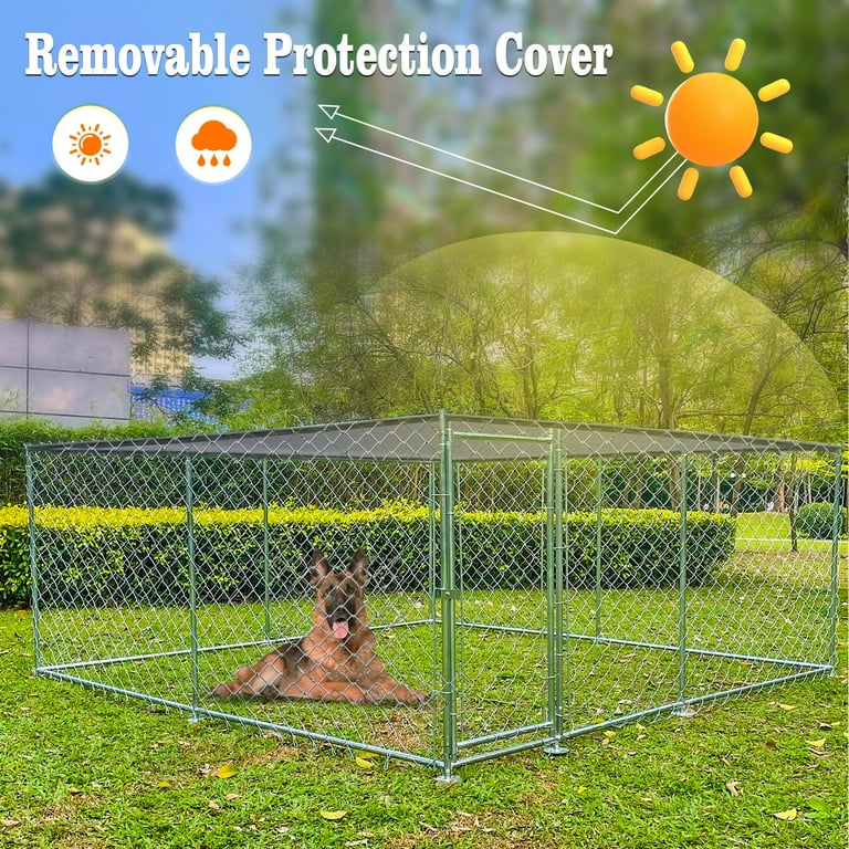 Outdoor Dog Fences Or Enclosures Easy Pet Fence Cat And Garden
