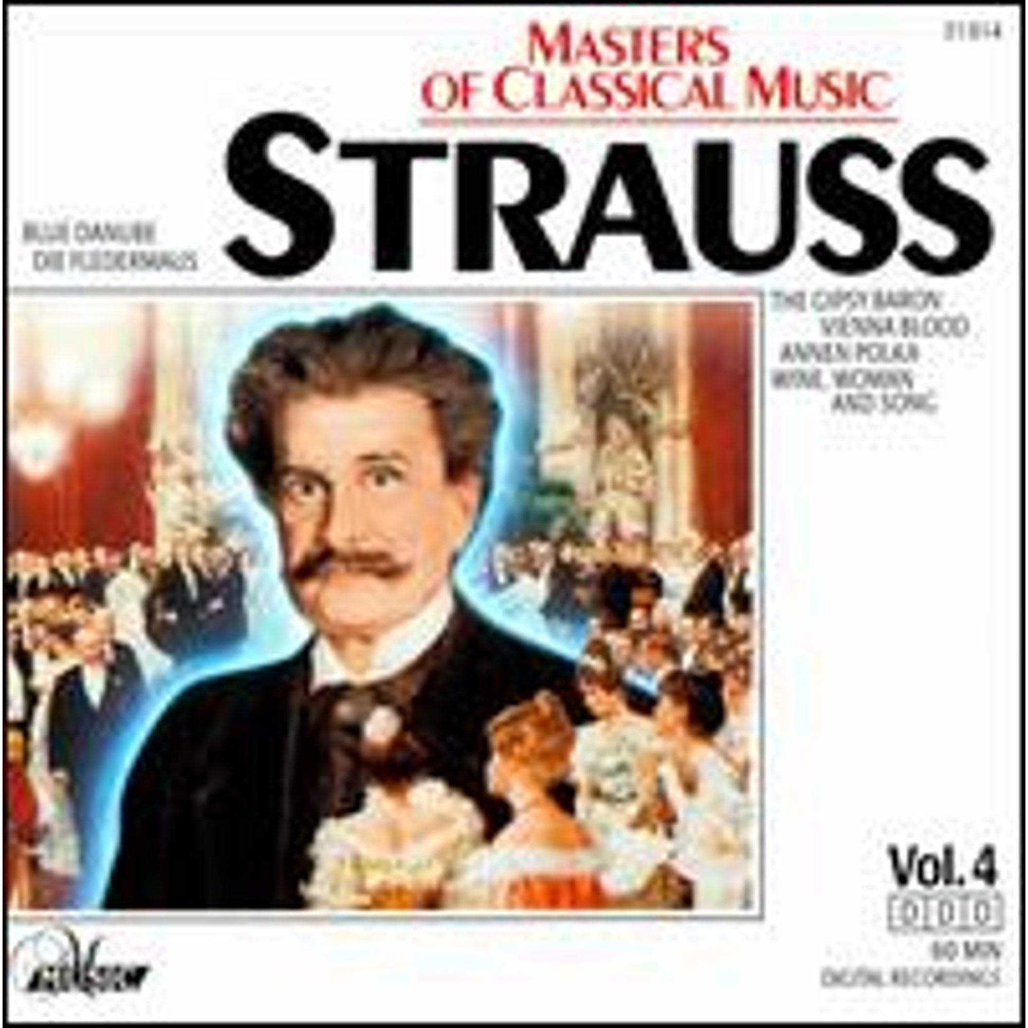 Masters of Classical Music Strauss (CD) - Walmart.com