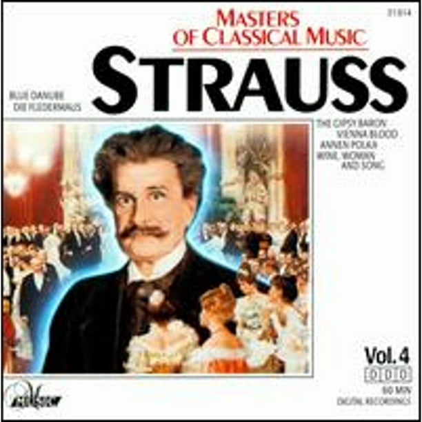 Masters of Classical Music Strauss (CD) - Walmart.com