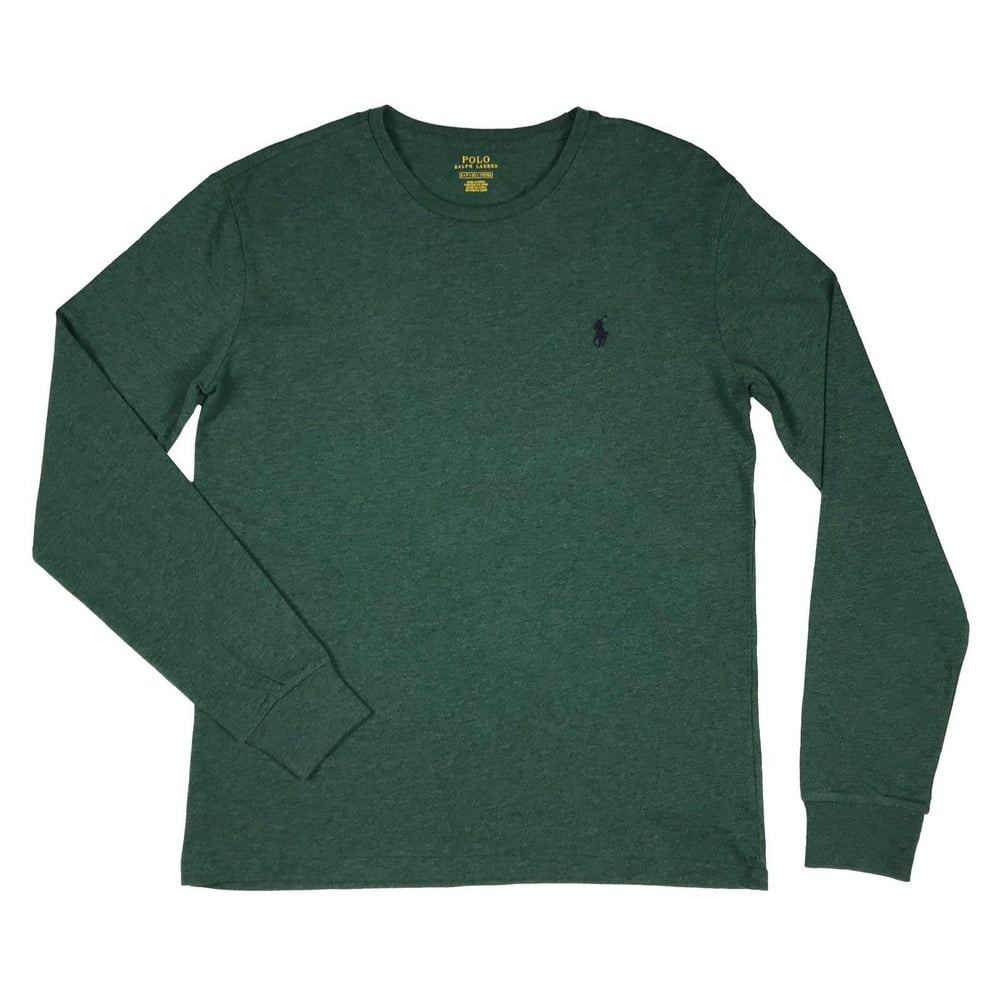 Ralph Lauren - Polo Ralph Lauren Men's Crew Neck Long Sleeve Tee - Walmart.com - Walmart.com