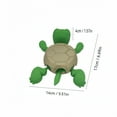 RUNJIG Green Shell Plastic Turtle Coasters - Walmart.com