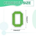 Iron on Letter Patches, 3 Inch Letter O, Iron on Letter Patches Large ...