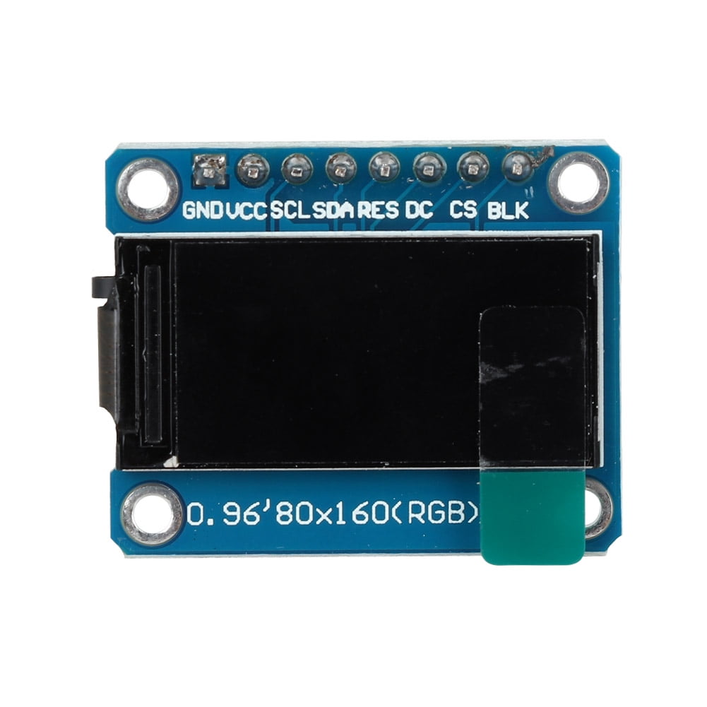 0.96 Inch HD IPS Color LCD Display Module SPI ST7735 Screen Color Board ...