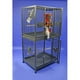 A and E Cage Co. 40"X30" Double Stack Breeder Cage - Platinum - Walmart.com