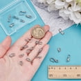 20Pcs 10 Styles Stainless Steel S-Hook Clasps Stainless Steel Color 9 ...