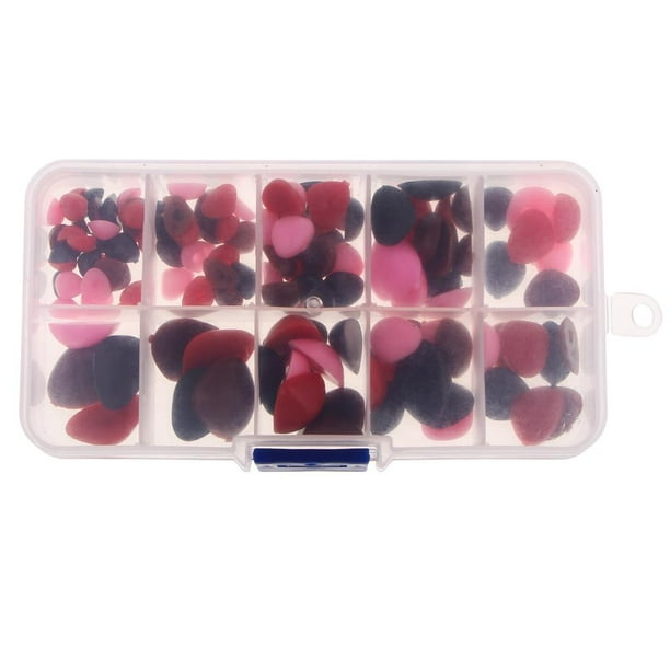 130 Pieces Multi Sizes & Colors Triangle Nose Noses For Felt Poke DIY ...