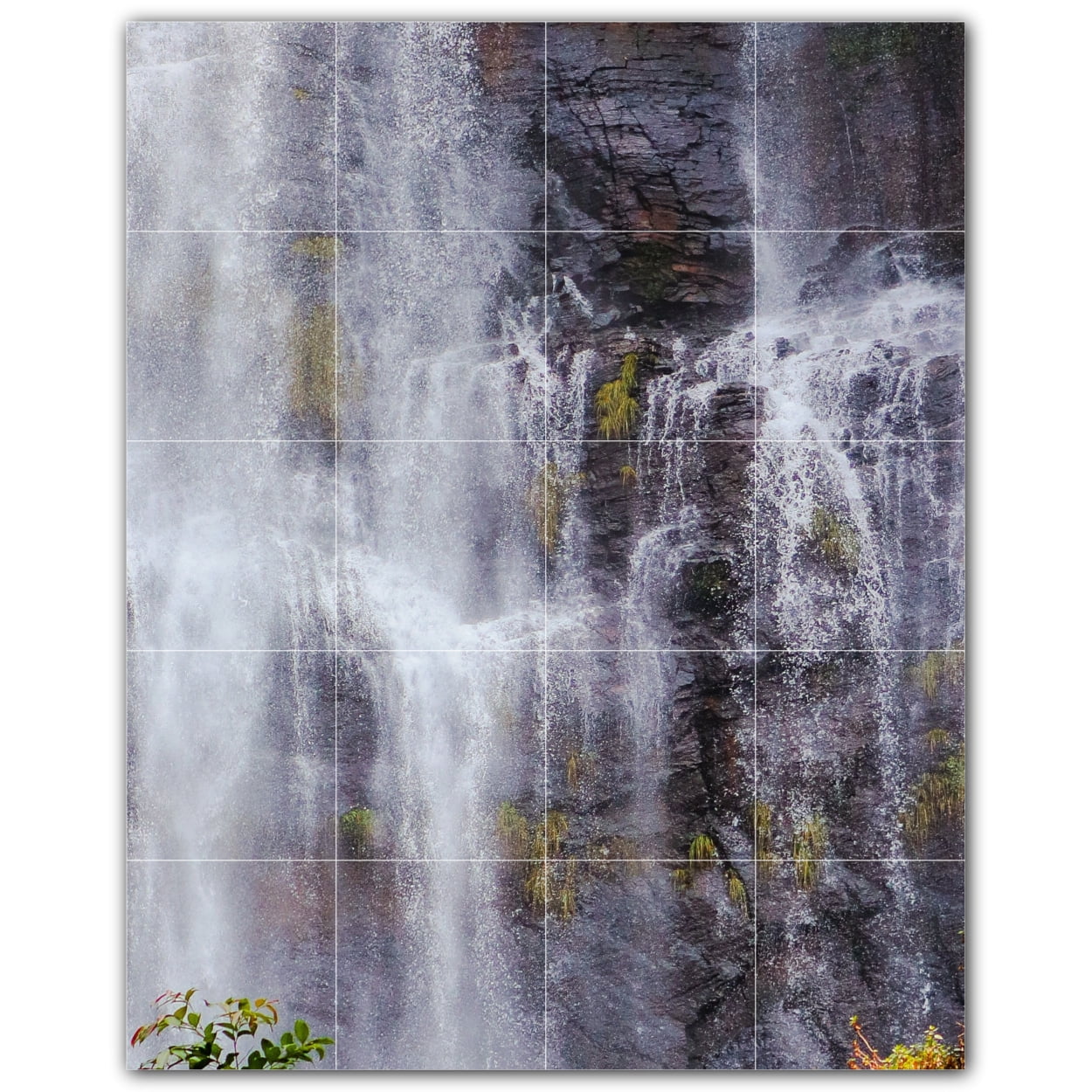 Picture-Tiles.com: Waterfalls Ceramic Tile Wall Mural WAL501133-45M. 24 ...