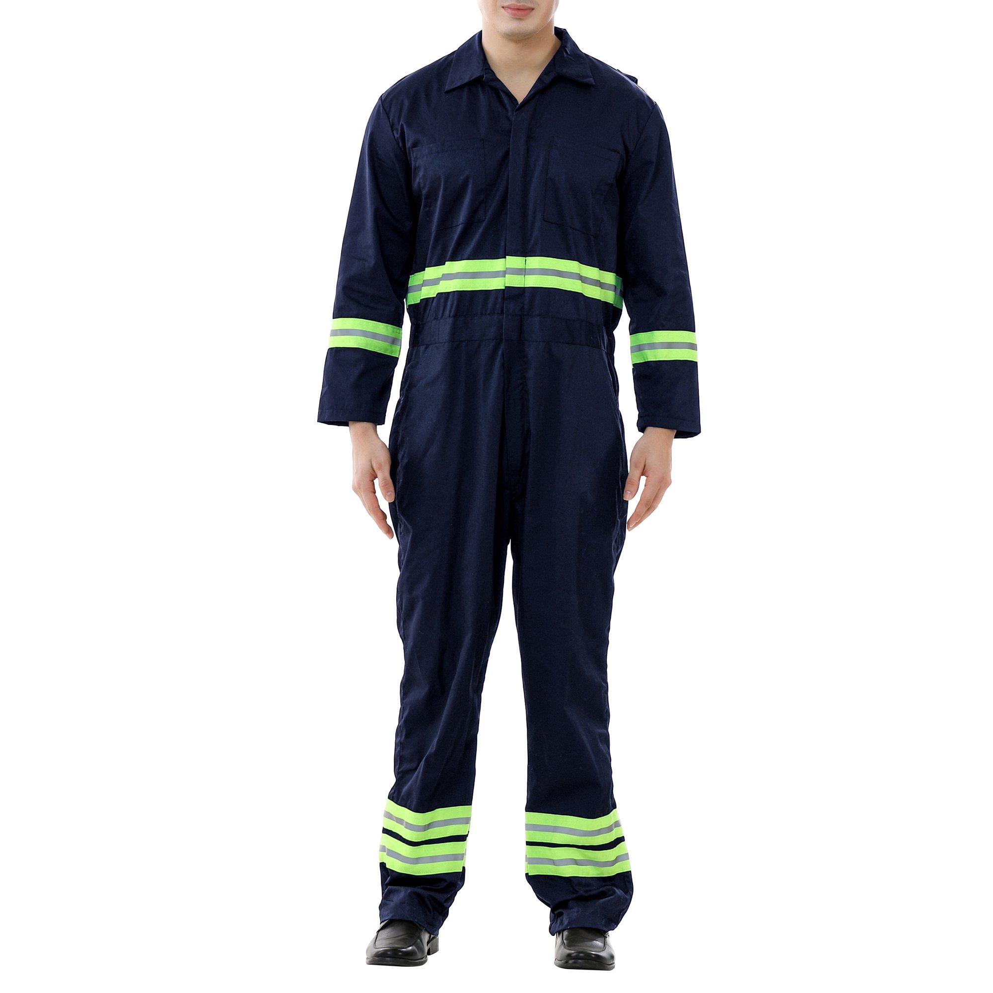 Click here for Toptie Mens Long Sleeve High Visibility Coverall W... prices