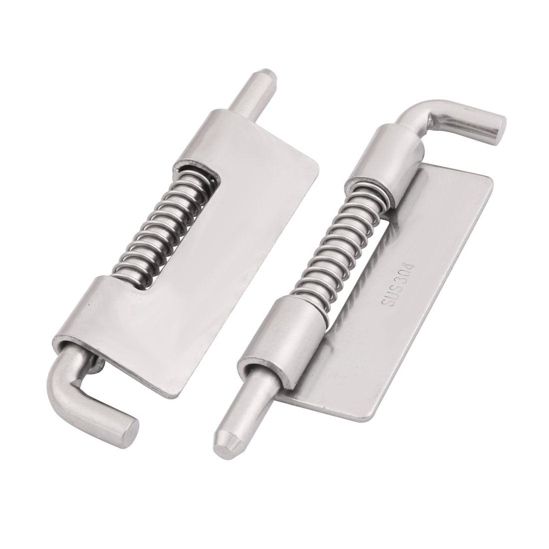 304 Stainless Steel Door Gate Spring Latch Bolt 3.6 Inch Length 2pcs ...