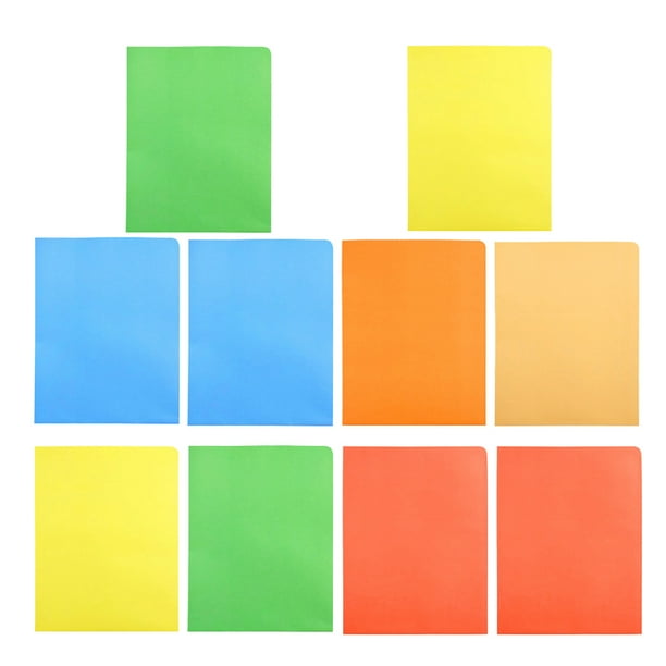 10Pcs A4 File Position A4 Folder PP File Storage Folder Examination ...