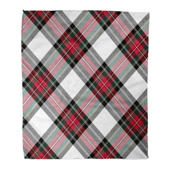 Doublelayer Tartan Plaid Heated Shawl Blanket 135x80CM Soft Warm ...