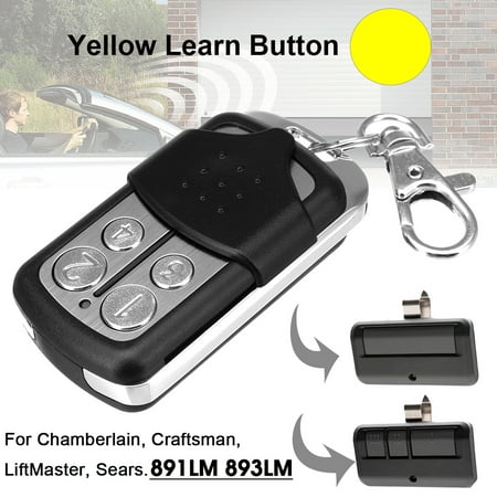 4 Buttons LiftMaster Garage Door Opener Remote Key Chain Security ...