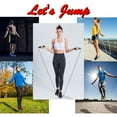 Jump Rope, Ball Bearings Tangle-Free Rapid Speed Cable Skipping Rope ...