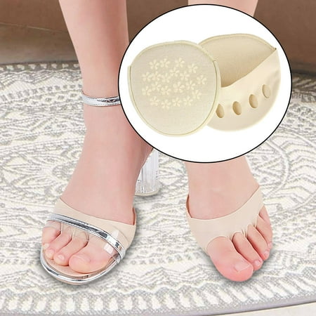 Five Toe Forefoot Pads, Soft Reusable Foot Pads Invisible Ball of Foot ...