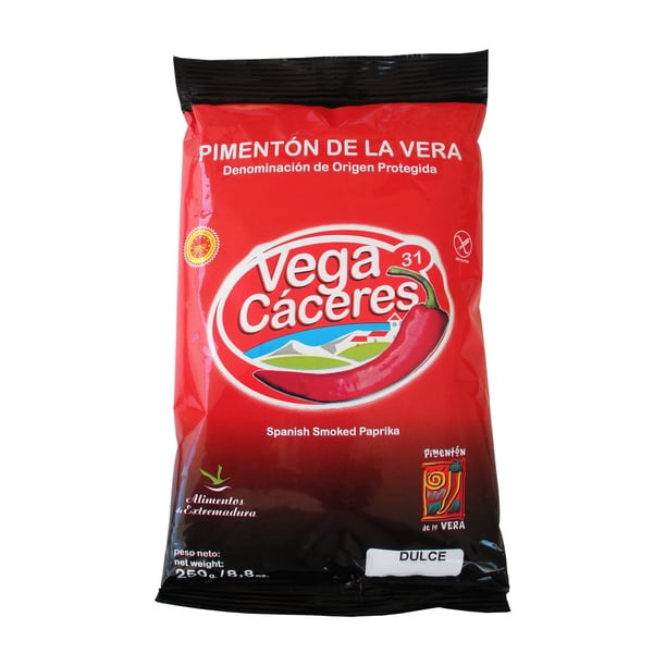 Spanish Smoked Paprika D.O. La Vera Pimenton from Spain (Sweet) 8.8oz ...