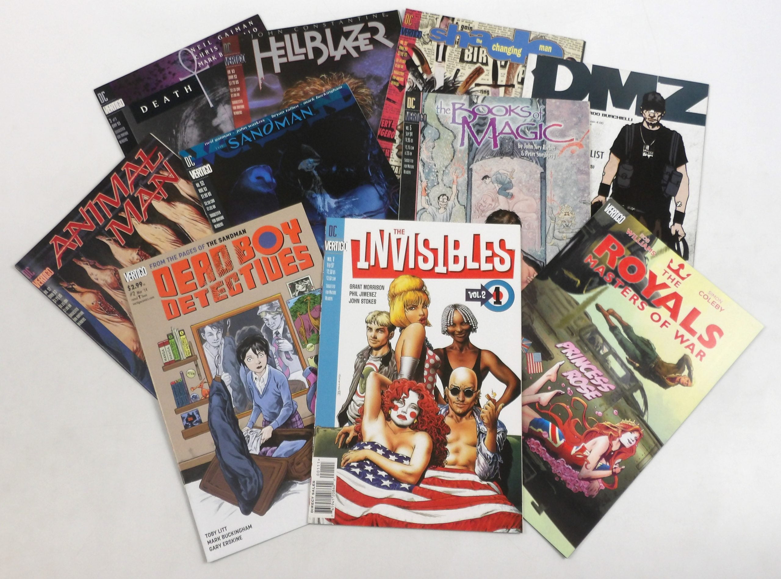 DC's Vertigo Comics Value Bundle 10-Pack of Comic Books - Walmart.com