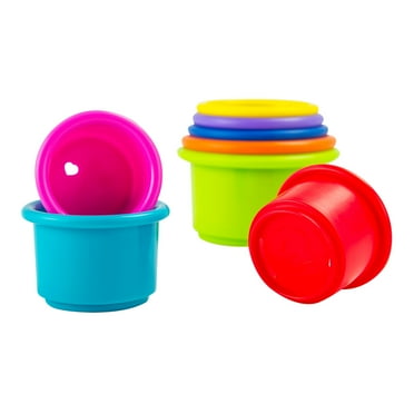 The First Years Infant Baby Development Stacking & Counting Cups, Motor ...