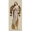8" Christmas Nativity Resin Stone Figurine with Light Up LED Star ...