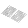 5 Packs Tie Plate Anti Rust Steel Flat Mending Repair Plate Corner ...