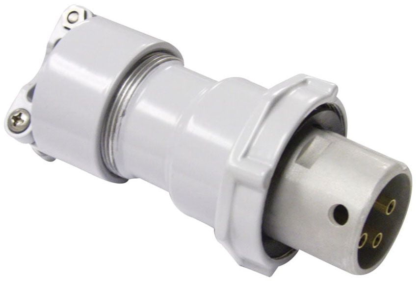 Crouse-Hinds CCP1023CD, 100 A, 3-Pole, 2-Wire, Aluminum, Pin/Sleeve ...