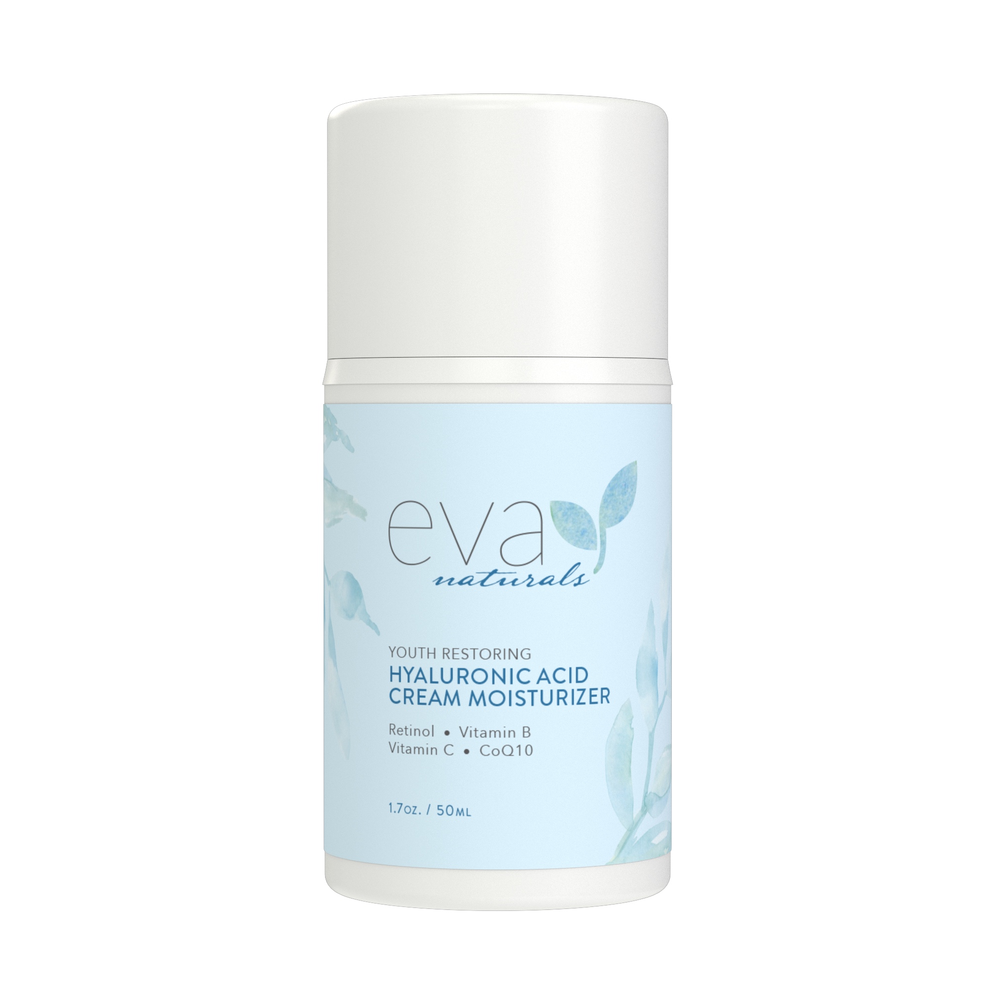 Eva Naturals Hyaluronic Acid Moisturizing Cream - 1.7 oz - Walmart.com ...