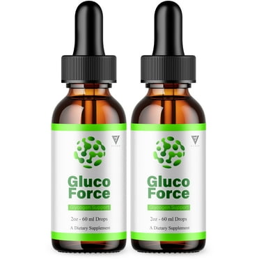 (2 Pack) Gluco Freedom Blood Support Supplement GlucoFreedom Drops (4oz ...