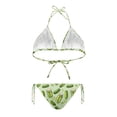 Binienty Pickle Jar Bathing Suit, Drawstring Bikini Set, Polyester ...