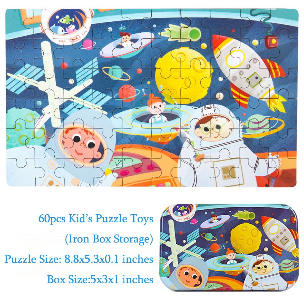 Click here for 60pcs Puzzles Wooden Puzzles Toddler Children Lear... prices