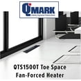 Qmark QTS1500T Toe Kick Heater for Basements, Bathrooms, Offices and ...