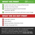 Postcards – Upload Your Own Design or Text, 3x5, 4x6, 5x7, Vertical ...