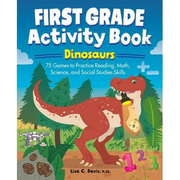 Dinosaur Activity Book For Kids And Toddlers: With Coloring Book ...
